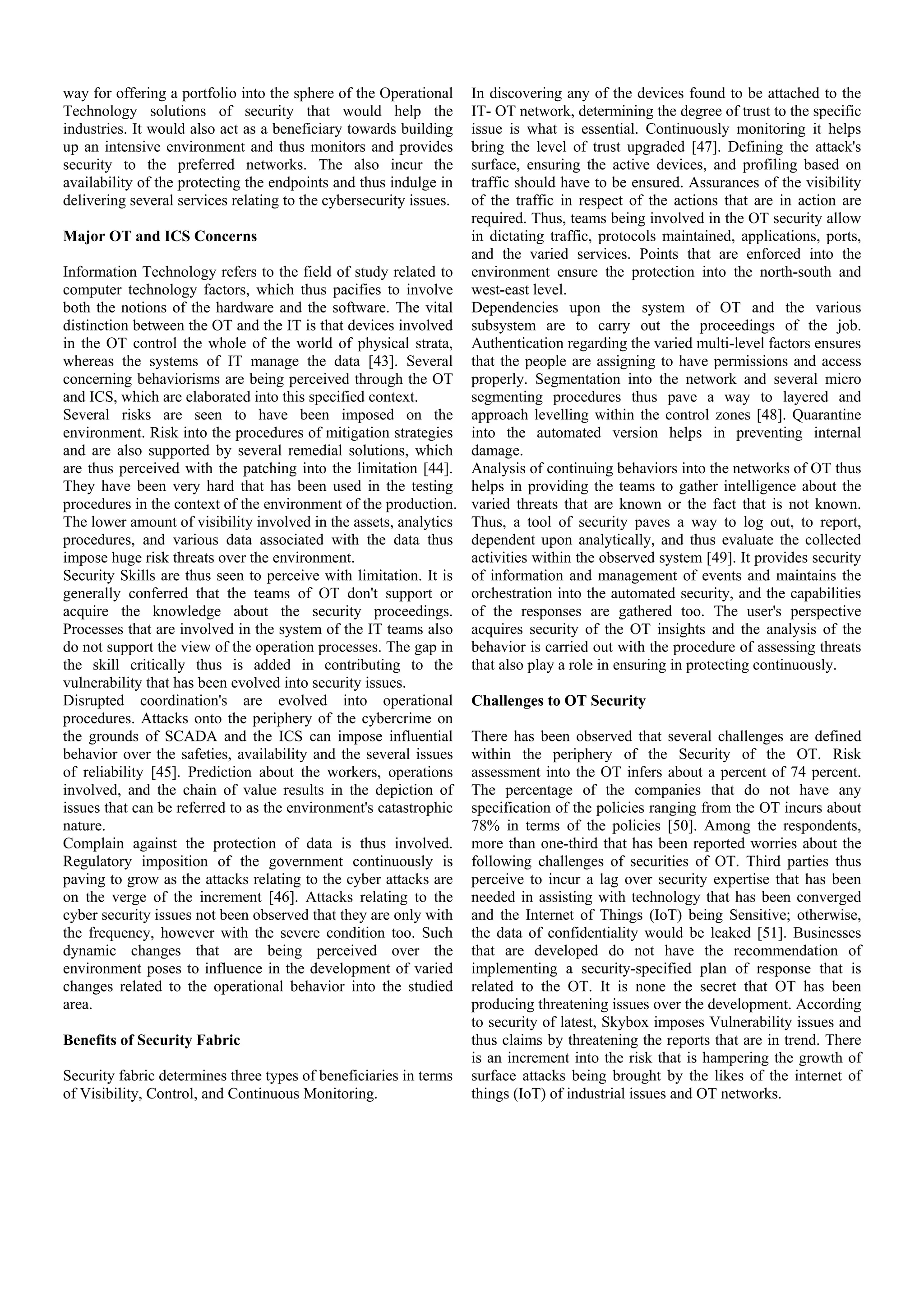 Operational technology threats in developing countries and possible solution | PDF