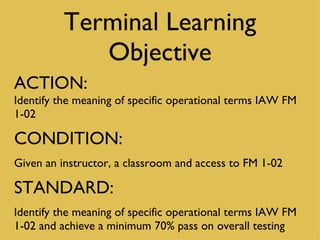 Operational Terms | PPT
