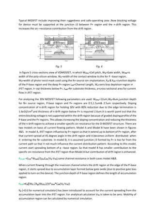 Operation and Characterization DMOS | PDF