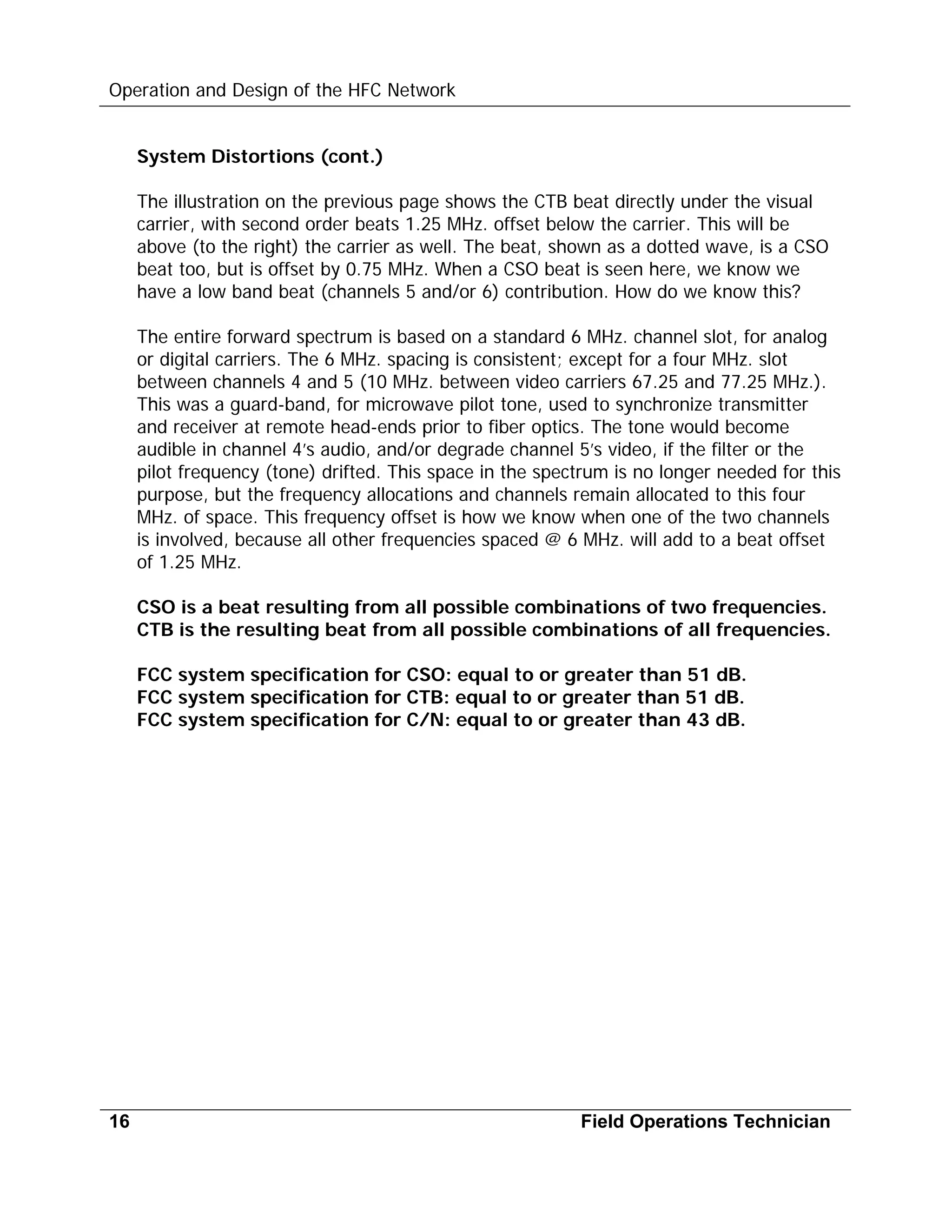 Operation and design hfc | PDF