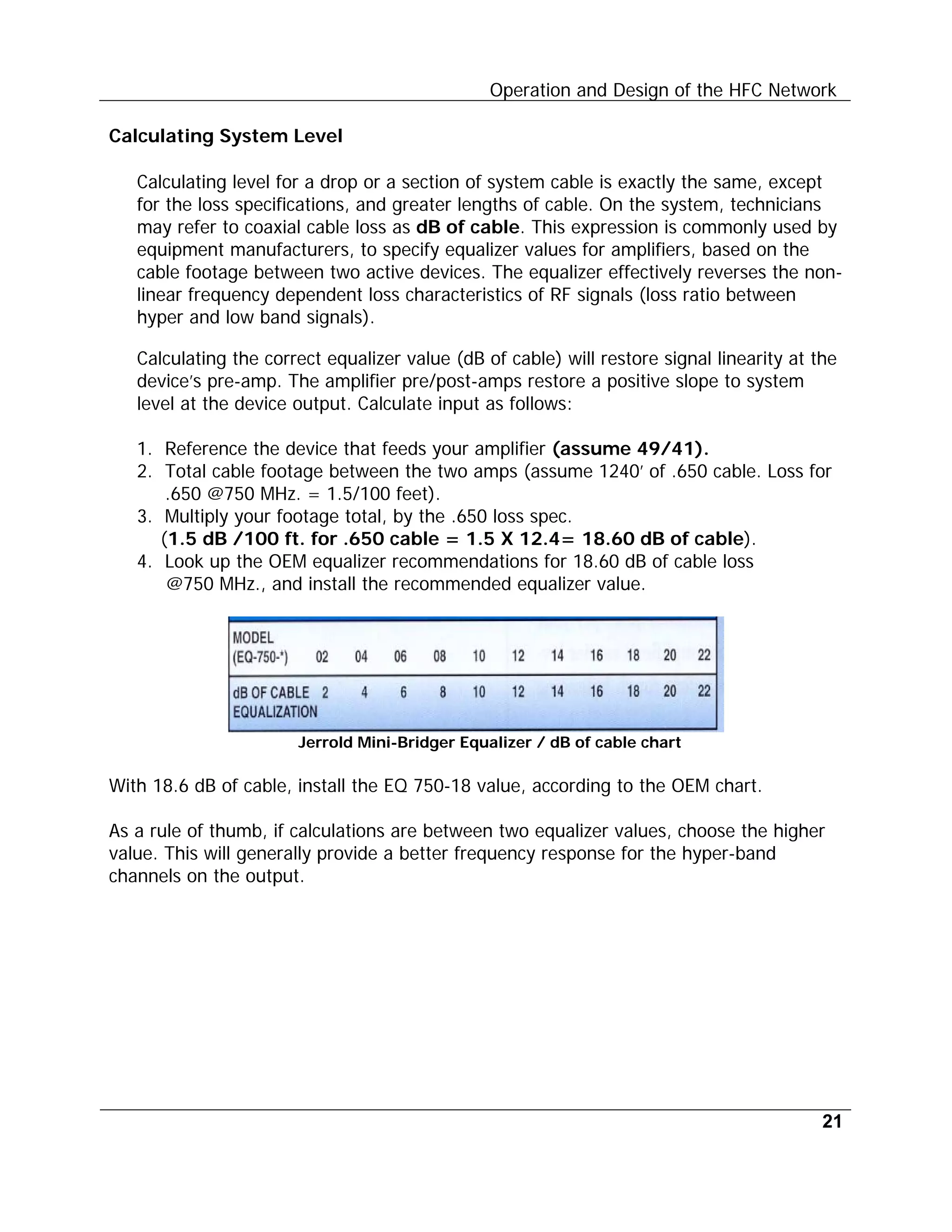 Operation and design hfc | PDF