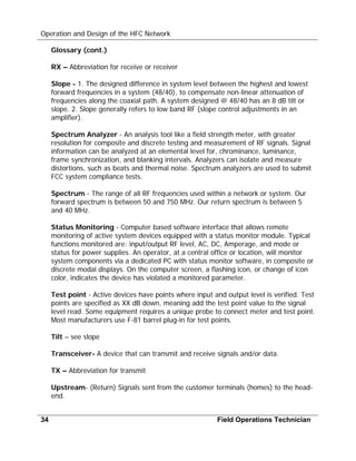 Operation and design hfc | PDF