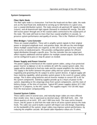 Operation and design hfc | PDF