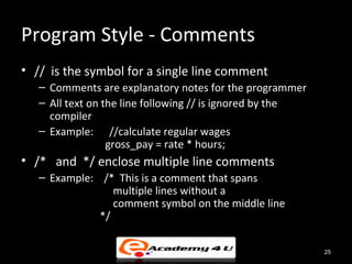 Operation and expression in c++ | PPT | Programming Languages | Computing