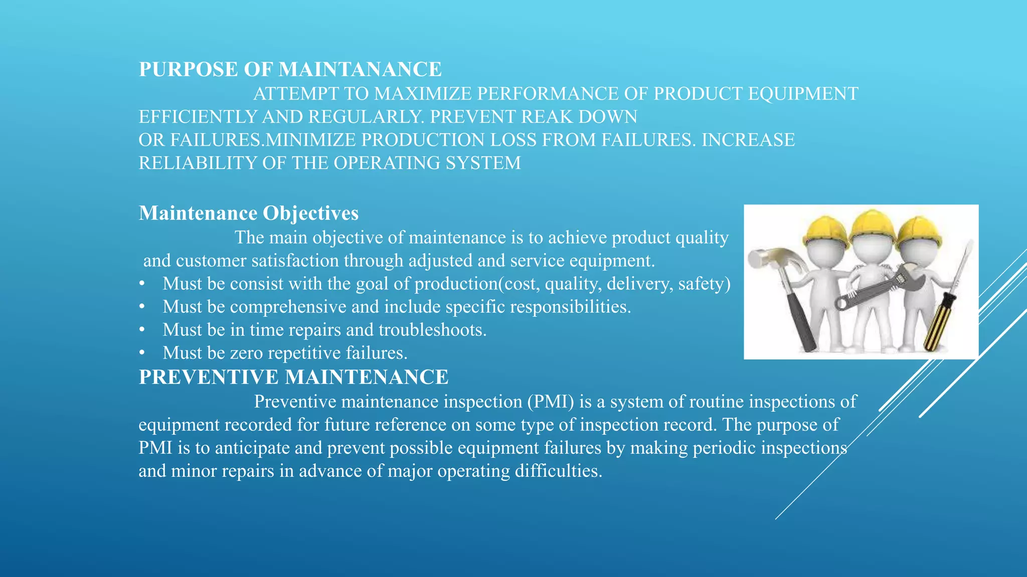 Operation and maintanance | PPTX