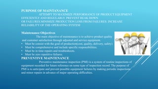 Operation and maintanance | PPTX