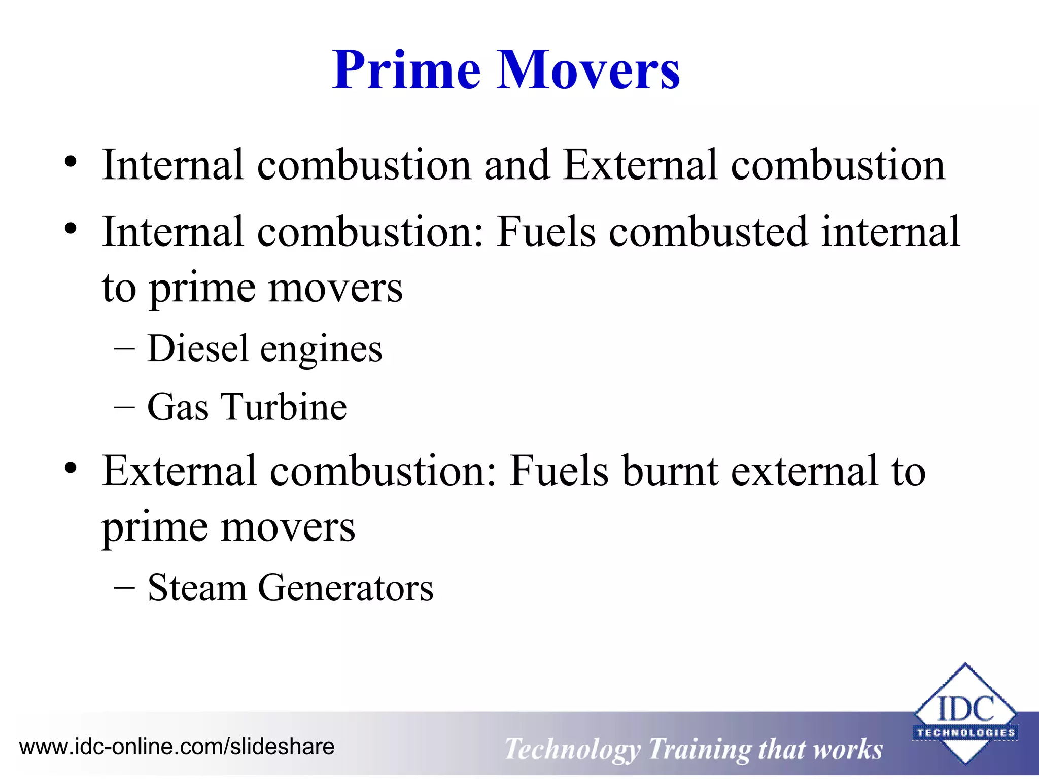 Operation and Maintenance of Diesel Power Generating Plants | PPT