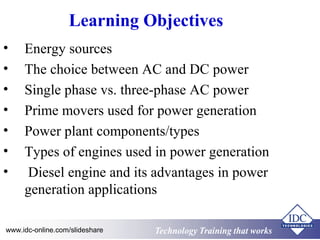 Operation and Maintenance of Diesel Power Generating Plants | PPT