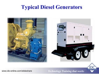 Operation and Maintenance of Diesel Power Generating Plants | PPT