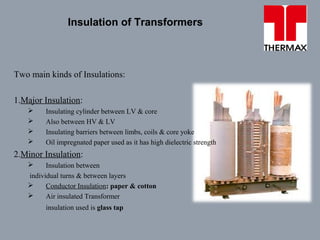 Operation and maintenance of transformer | PPT