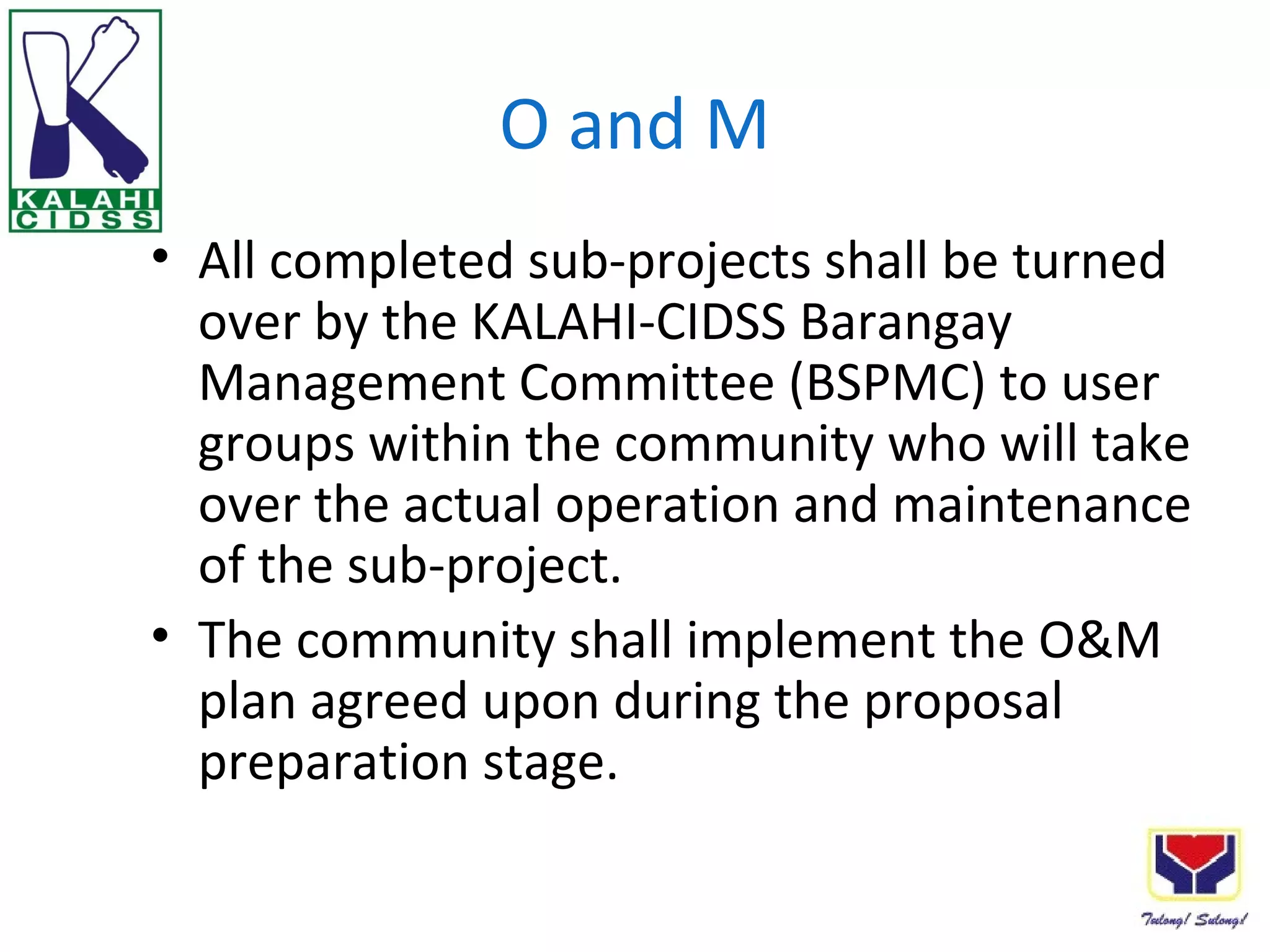 Operation and maintenance (o&m) | PPT