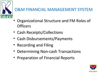 Operation and maintenance (o&m) | PPT