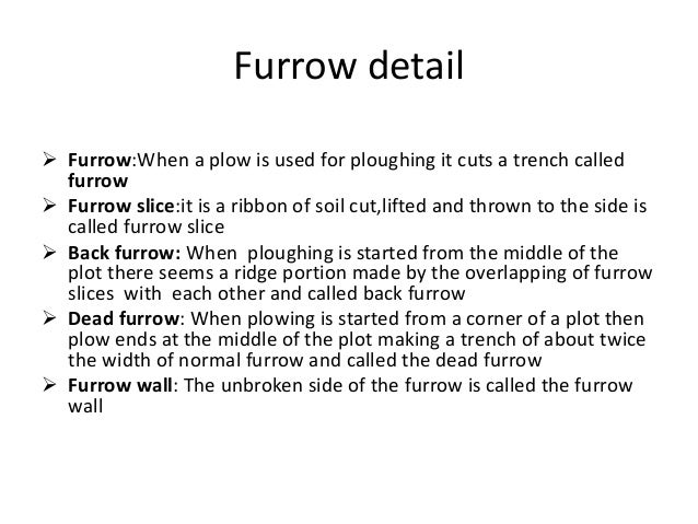 Operation and management of primary and secondary tillage