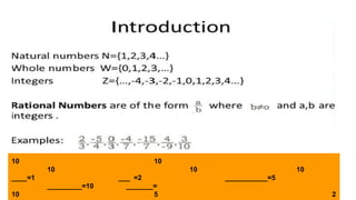 Operation and rational number | PPTX