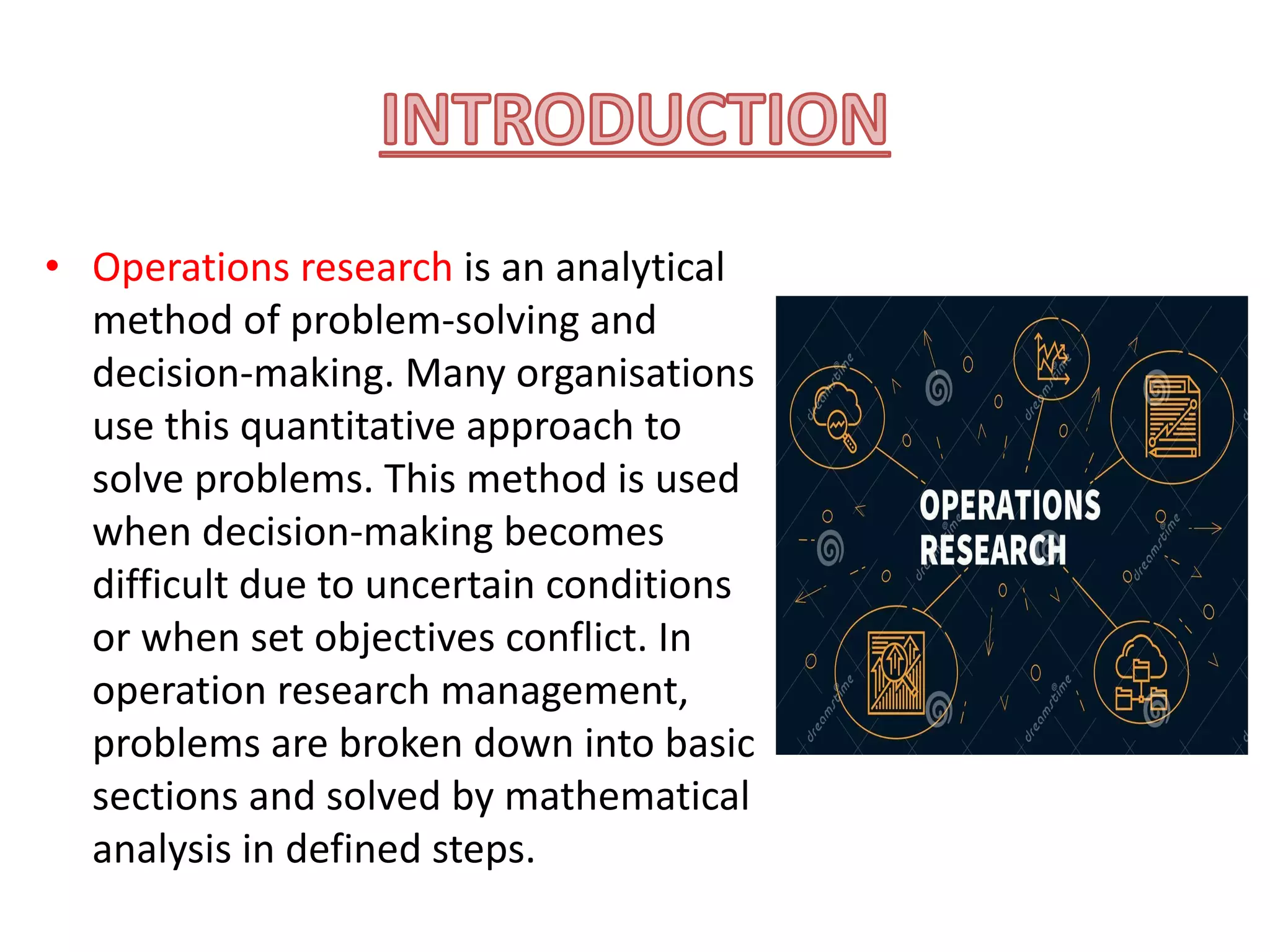 Operation Research | PDF | Business Operations | Business