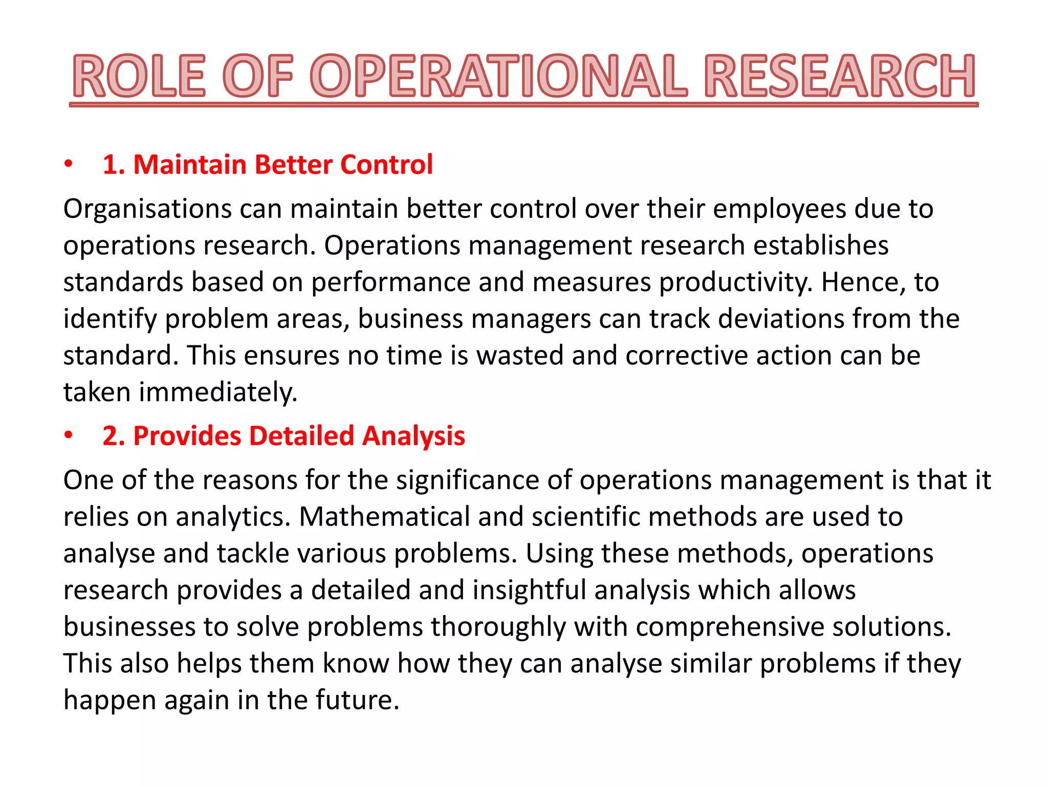 Operation Research | PDF