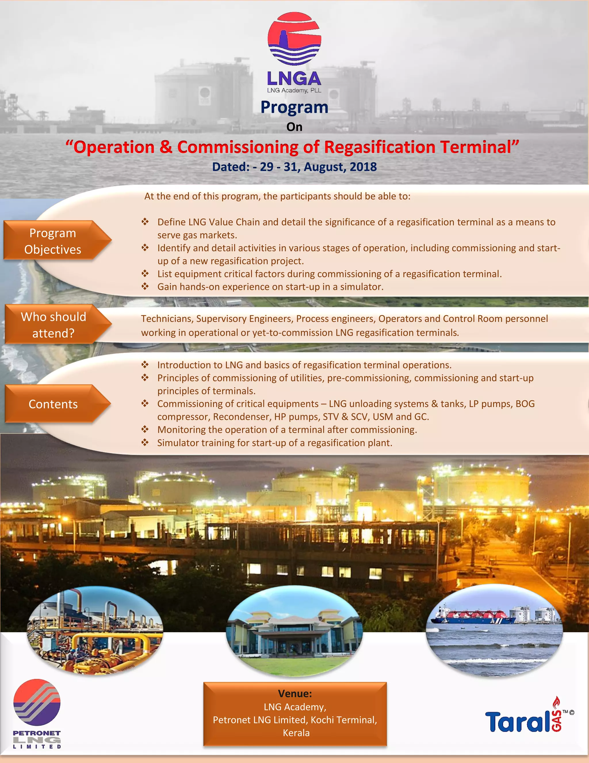 Operation & Commissioning of Regasification Terminal | PDF