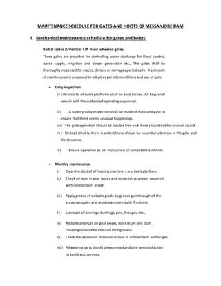 Various types of gates, their important components | PDF