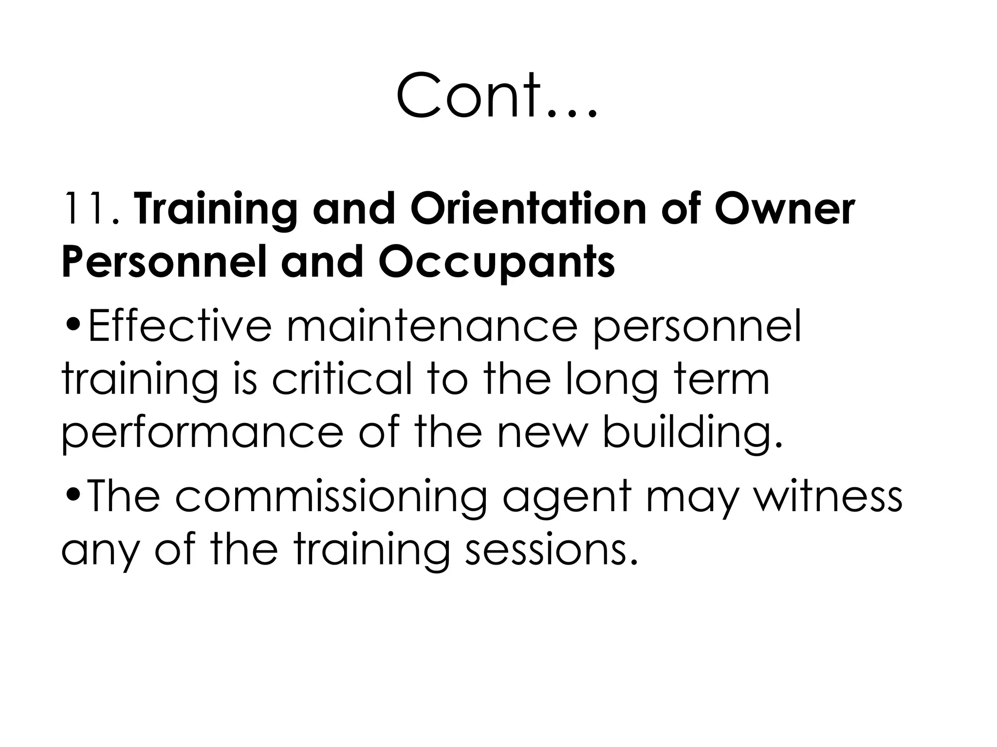 Commissioning and Operations | PPT