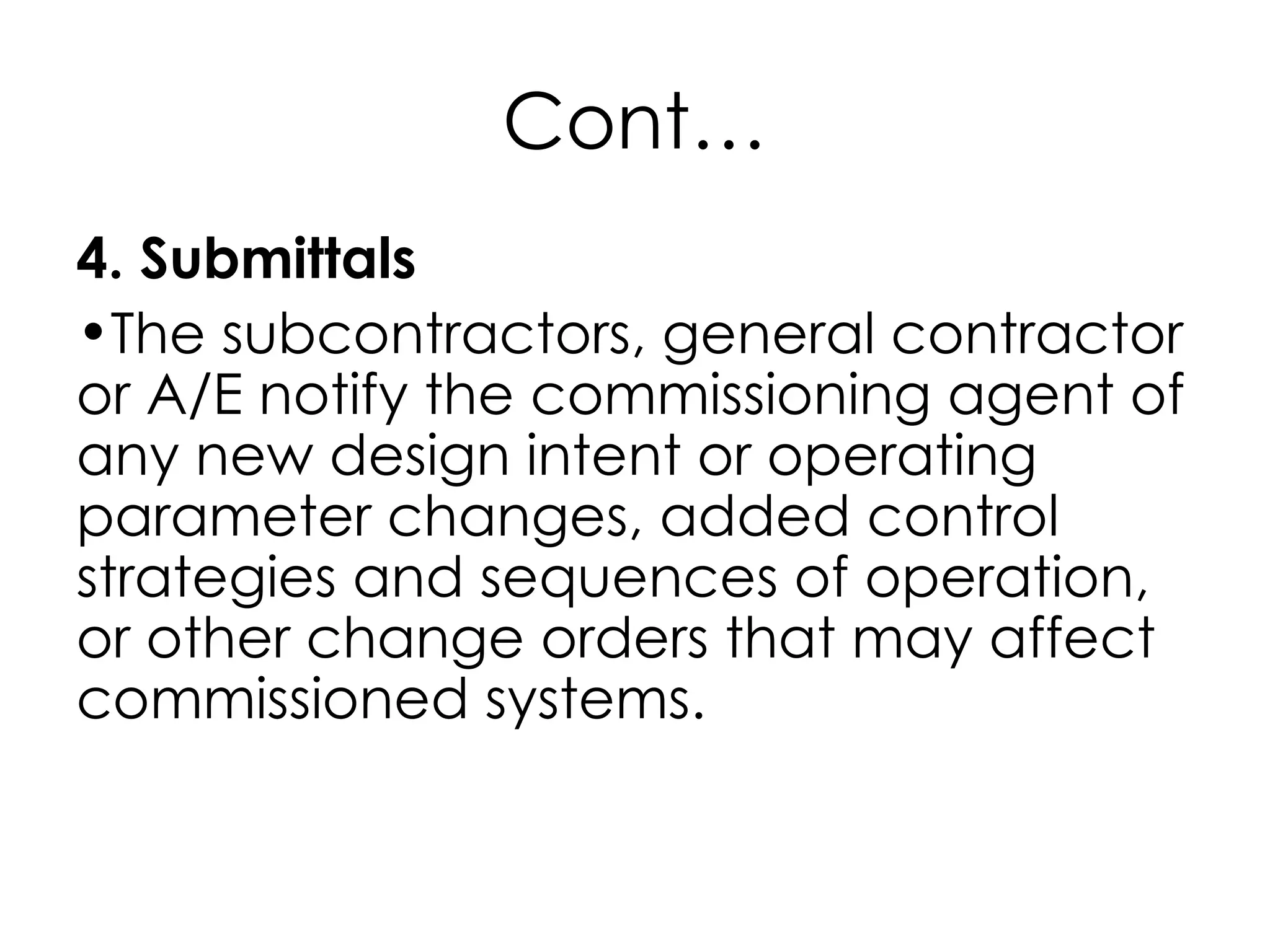 Commissioning and Operations | PPT