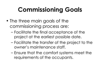 Commissioning and Operations | PPT