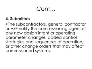 Commissioning and Operations | PPT