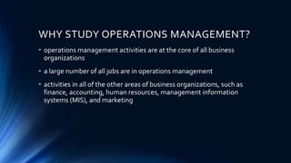 Operation management | PPT