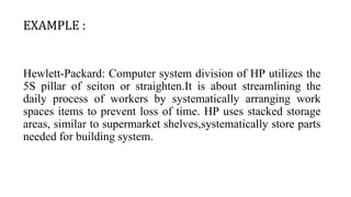 5S of a software company | PPTX | Technology & Computing