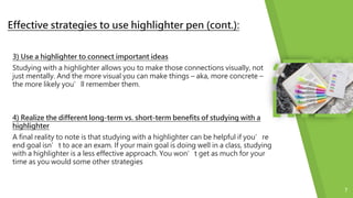 Operation management of Highlighter Pen. | PPT
