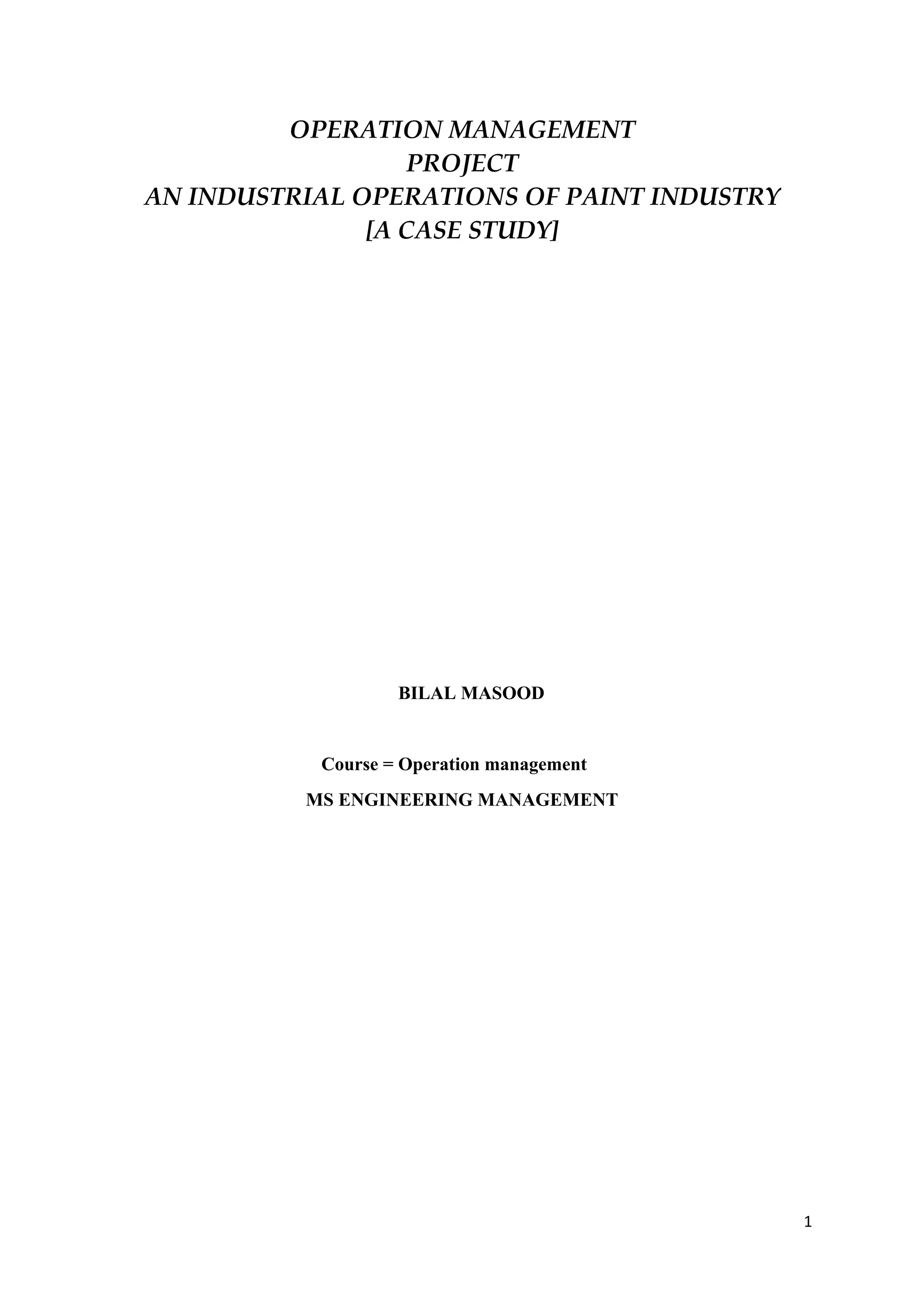 OPERATION MANAGEMENT paint project backup.pdf