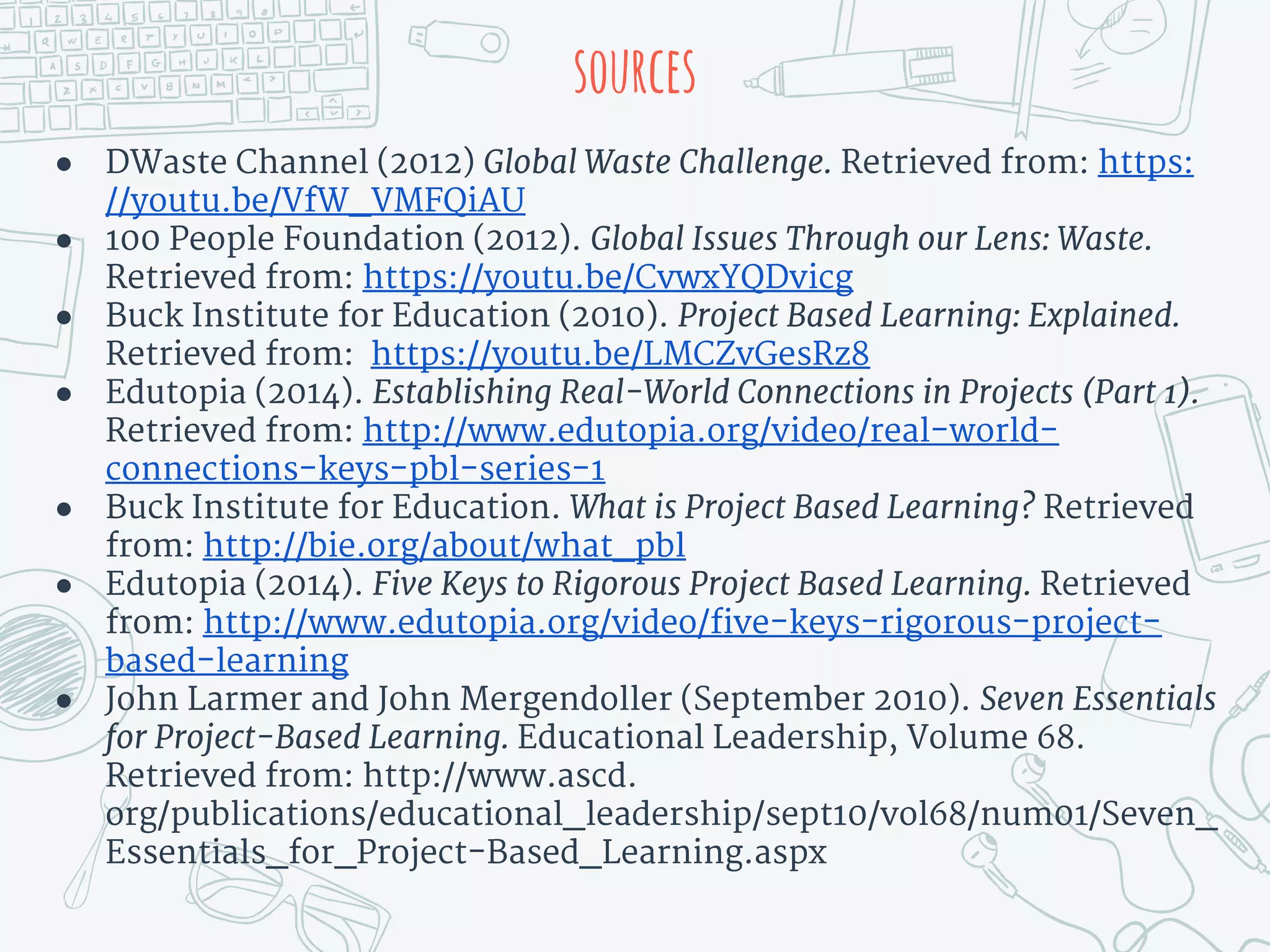 Operation management project-based learning | PPT