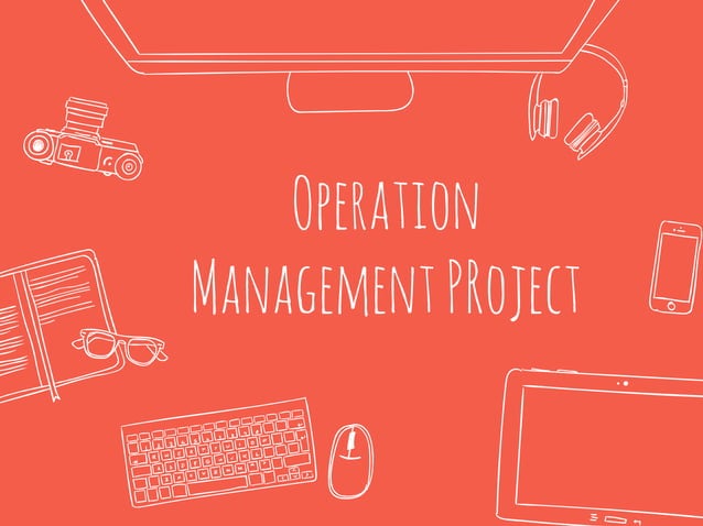 Operation management project-based learning | PPT
