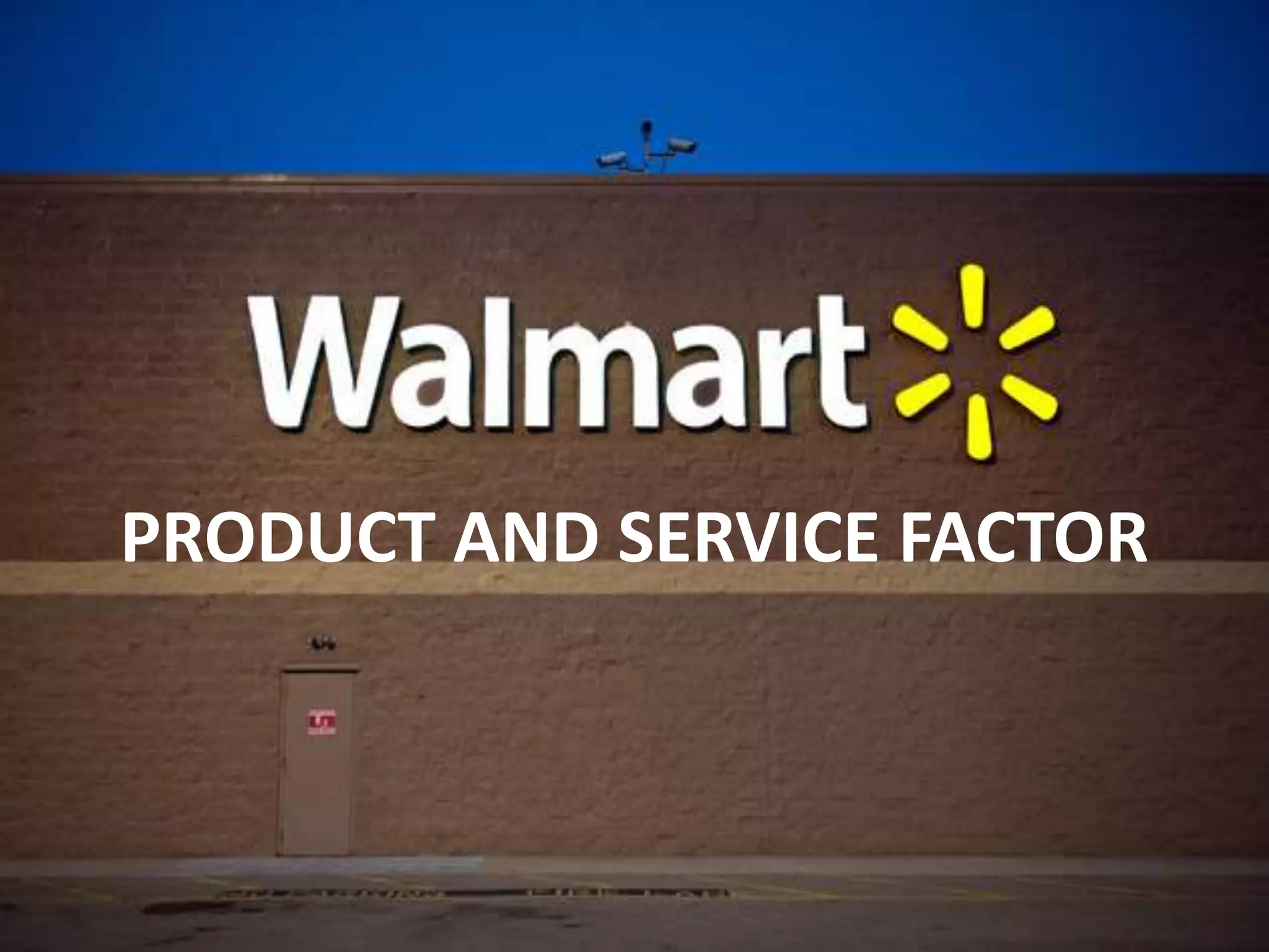 Presentation on Walmart | PPTX