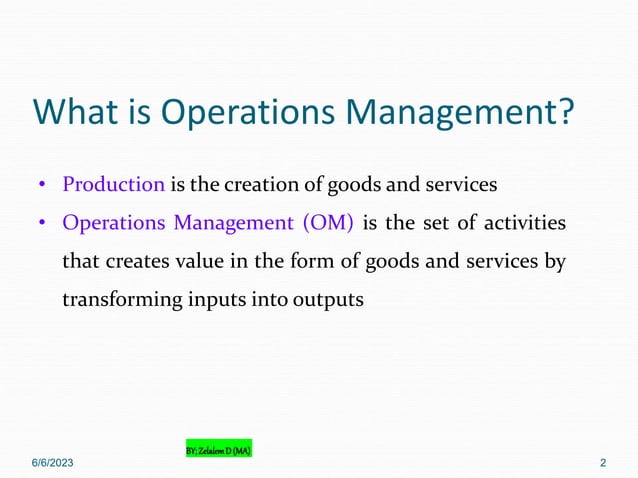 Operation Management Chapter One.pptx
