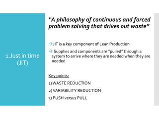 Operation management II | PPT