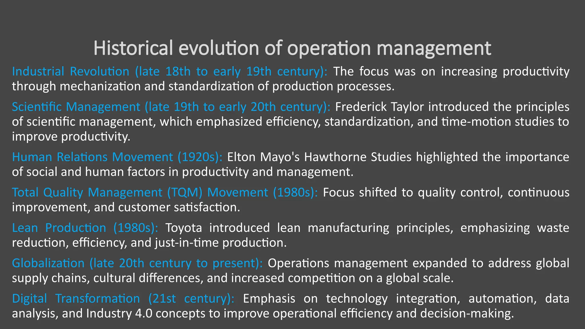 Operation management Introductions of BBM.pptx