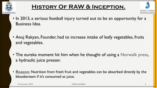 RAW PRESSERY Operation management | PDF