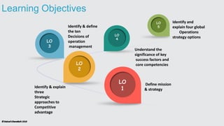 the global environment and operations strategy Operation management | PPSX