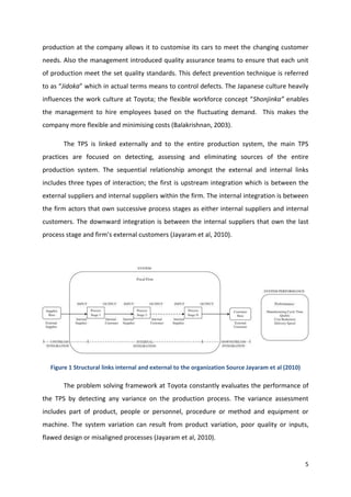 Operation management, toyota production system | PDF