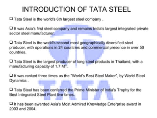 Tata Steel-ppt | PPT
