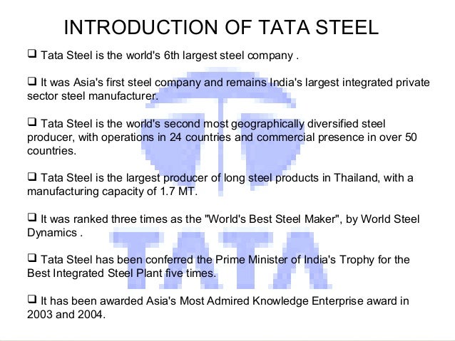 Tata Steel-ppt