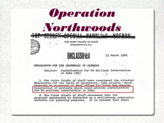 Cocktails With the CIA, Episode 6: Operation Northwoods | ODP