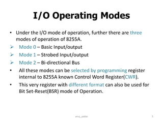 Operation of 8255A | PPT