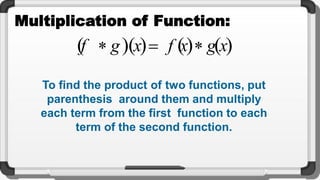 Operation of functions and Composite function.pdf