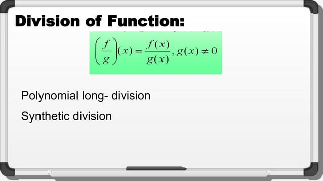 Operation of functions and Composite function.pdf | Chemistry | Science