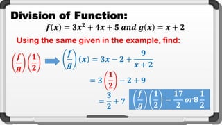 Operation of functions and Composite function.pdf