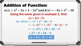 Operation of functions and Composite function.pdf