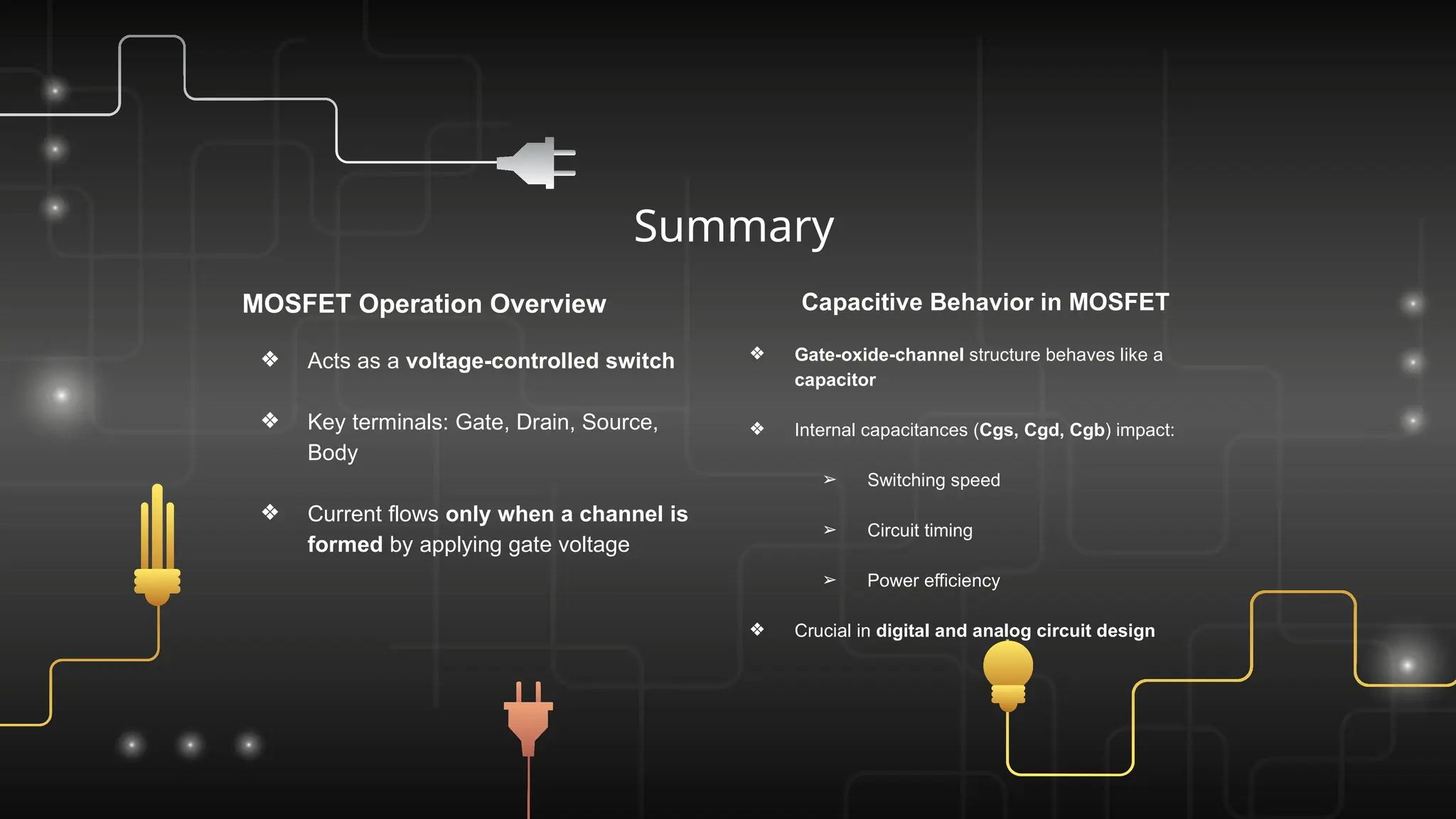 operation of MOSFET and how MOSFET act as a capacitor.pptx