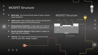 operation of MOSFET and how MOSFET act as a capacitor.pptx