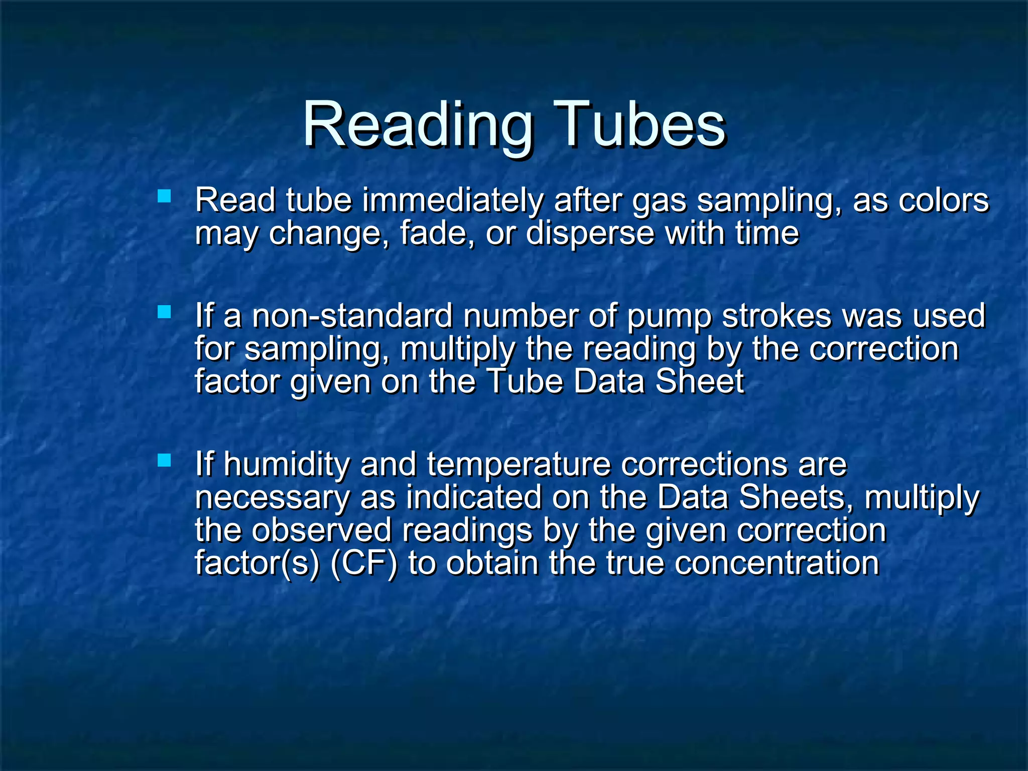 Operation of tubes and pumps | PPT